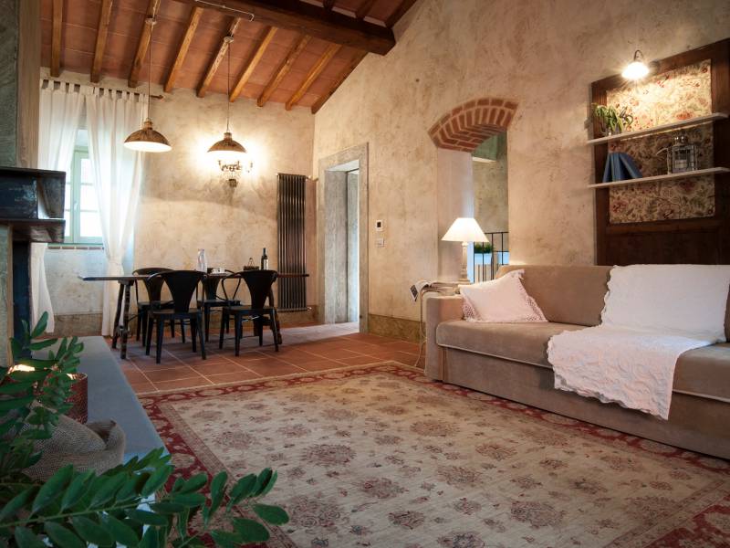 Agriturismo met design interieur in Toscane